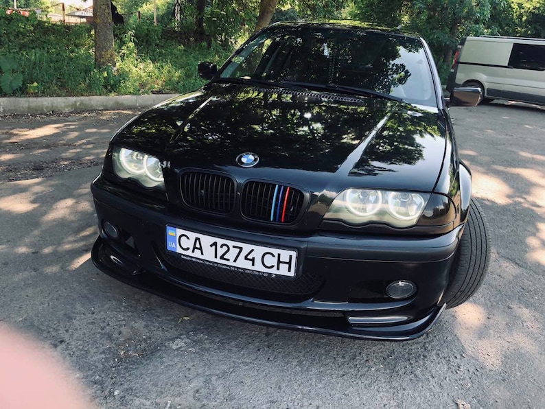 BMW E46 Splitter Front Bumper M-tech2 Msport Bumper Splitter Lip ...