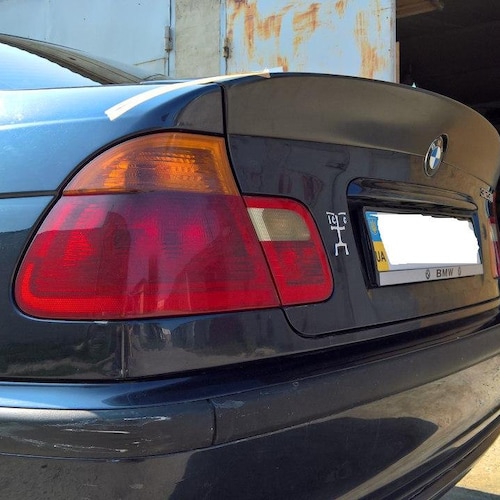 BMW E46 Rear CSL Spoiler M3 Bmw E46 Sedan Spoiler Lip 4 Door - Etsy