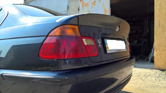 BMW E46 Rear CSL Spoiler M3 Bmw E46 Sedan Spoiler Lip 4 Door - Etsy