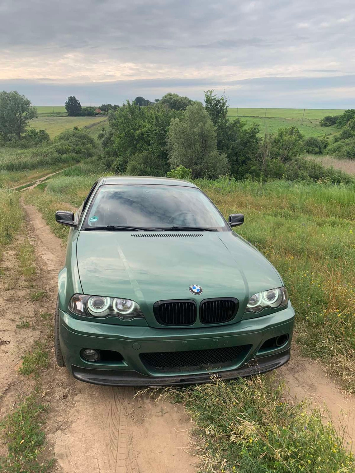 Bmw E46 Csl Front Lip Spoiler M3 Bumper Splitter CSL Style Abs Plastic ...