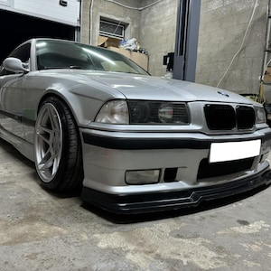 Bmw E36 GT Style Front Lip Spoiler M3 Bumper Splitter Abs Plastic ...