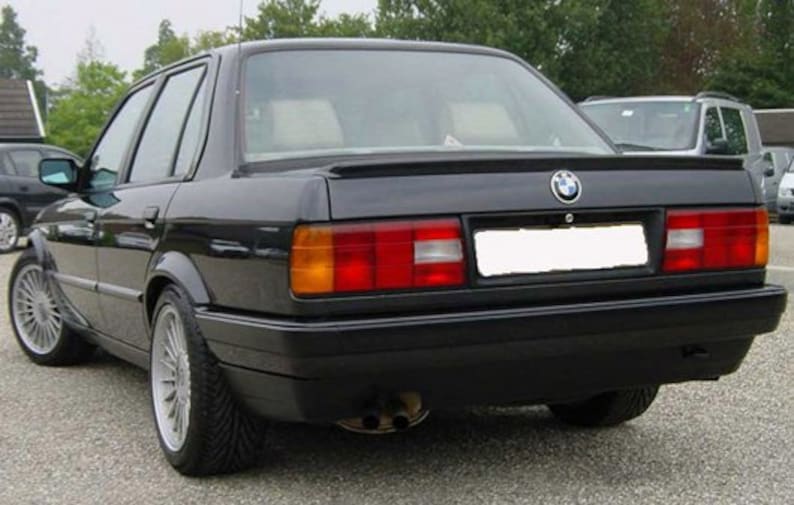 Bmw E30 Spoiler Sedan Rear Spoiler Lip for All Bmw E30 - Etsy