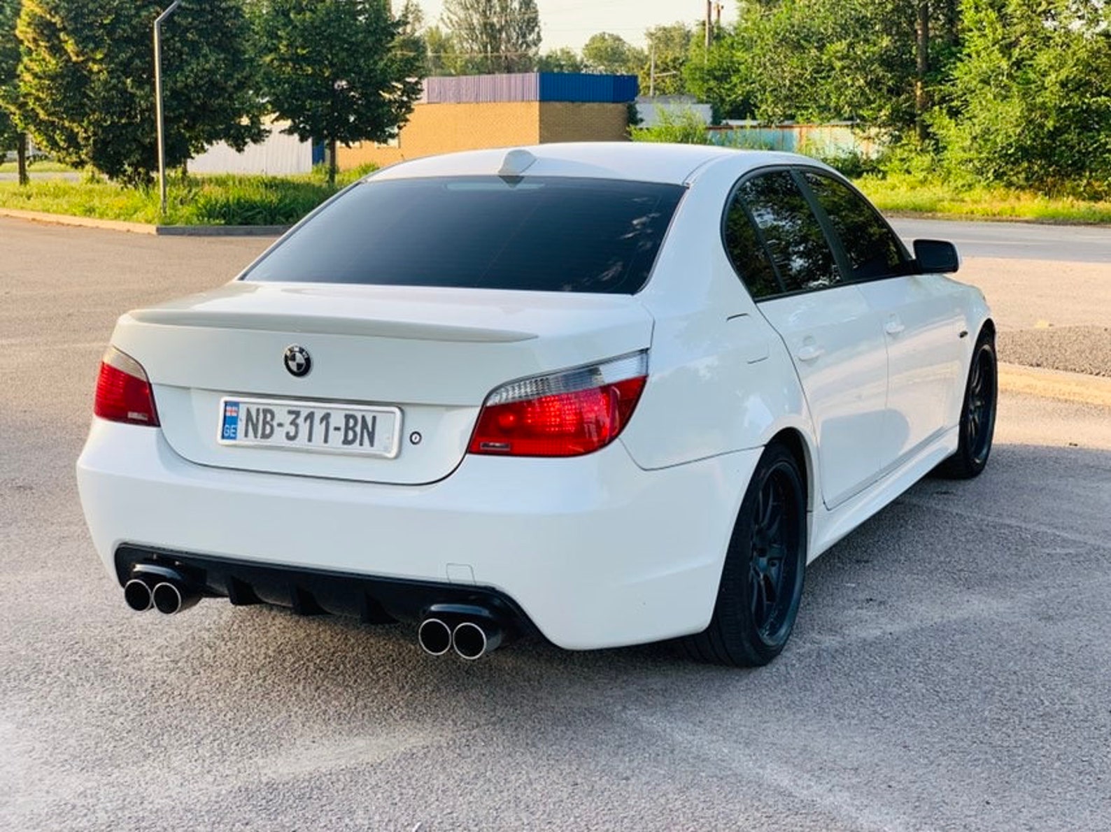 BMW E60 Rear Bumper Diffuser Lip Splitter M5 LIP Spoiler - Etsy