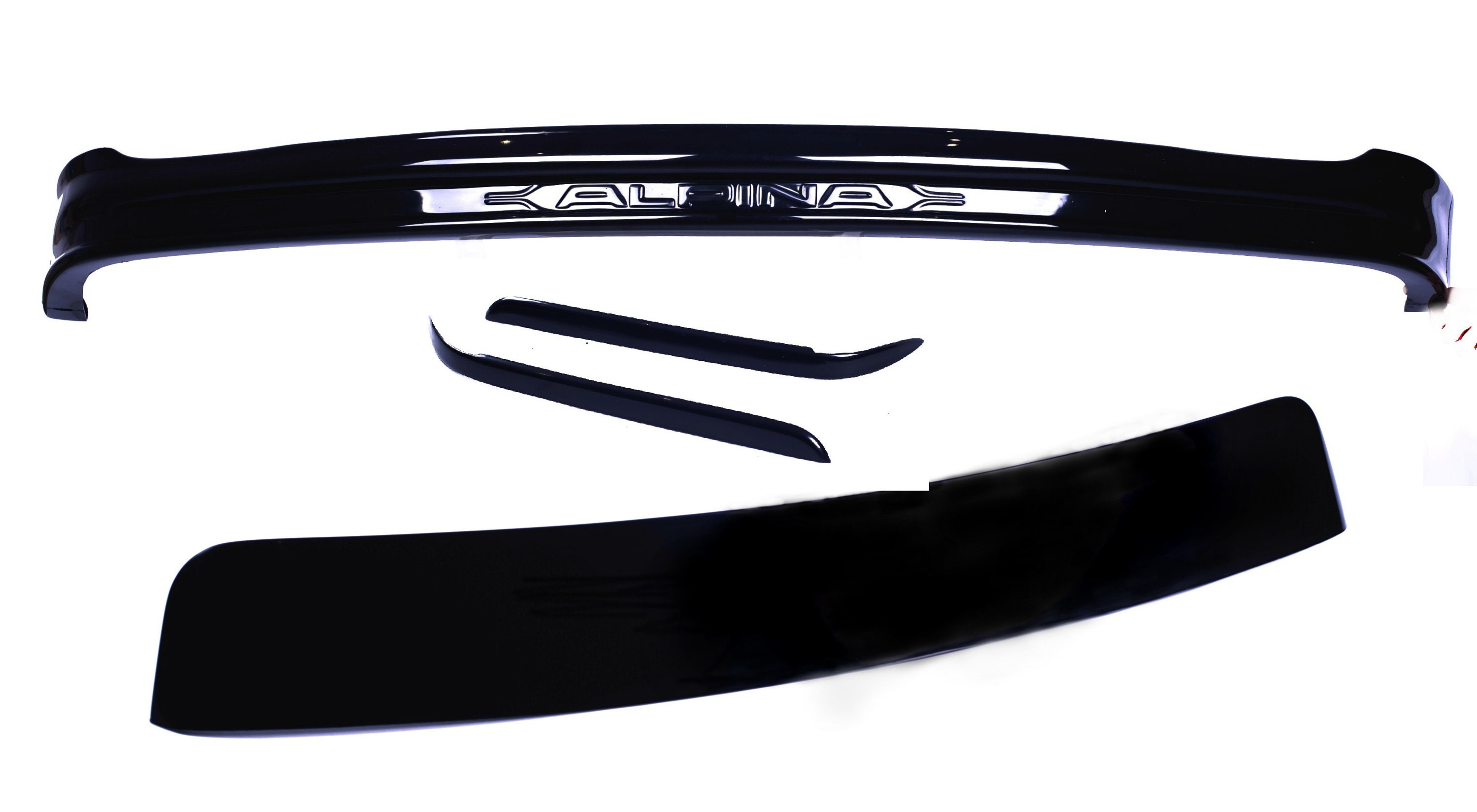 Bmw E38 Alpina Front Bumper Lip Spoiler + for Window + Headlights Pads ...