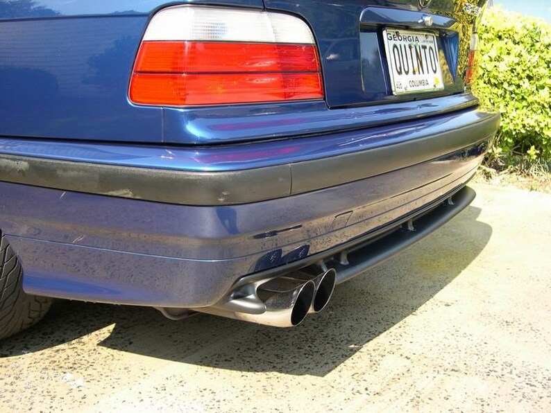 BMW E36 Diffuser 3-series for Rear Bumper Fits 91-99 Lip Body Kit fits ...