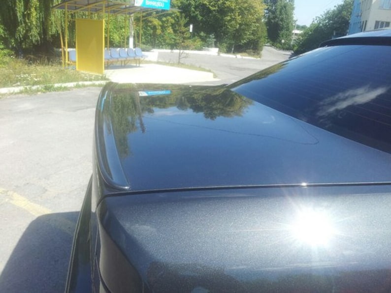 Bmw E34 Spoiler Sedan Rear Spoiler Lip Splitter for All Bmw E34 Sedan ...