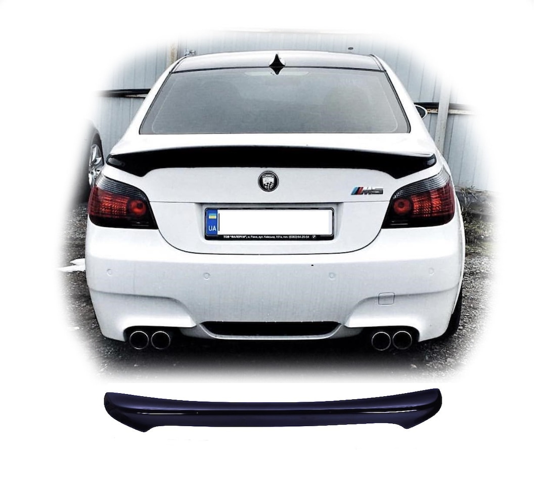 Bmw E60 Spoiler Sedan Rear Spoiler Lip GENERATION V for Bmw E60 04-10 ...