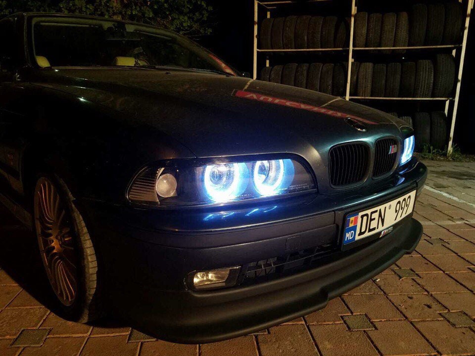 Bmw E39 Front Lip Tuning Front Bumper Apron Full Splitter Lip Spoiler ...