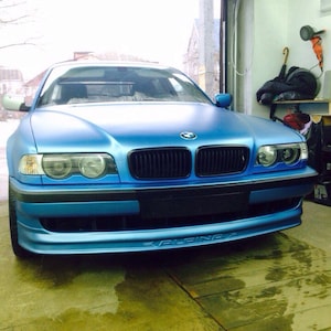 BMW E38 Alpina Style Tuning Front Bumper Apron Full Splitter Lip ...