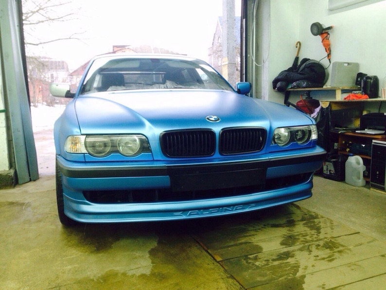 BMW E38 Alpina Style Tuning Front Bumper Apron Full Splitter Lip ...