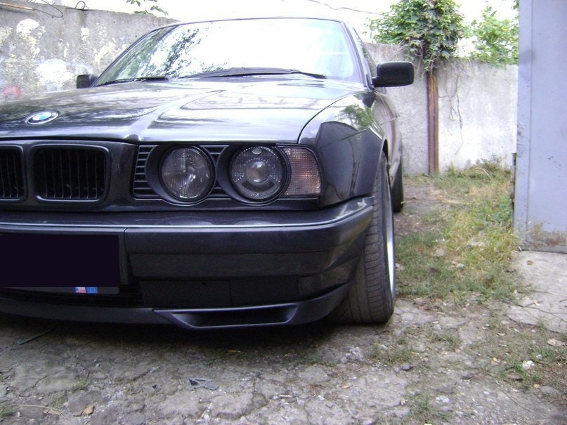 Bmw E34 540 Front Bumper Splitter Lip Spoiler Body Kit Brake - Etsy