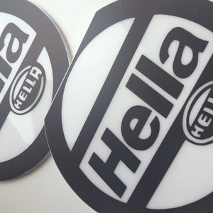 BMW E39 Running Lights HELLA Style Decorative Crosses for Headlights ...