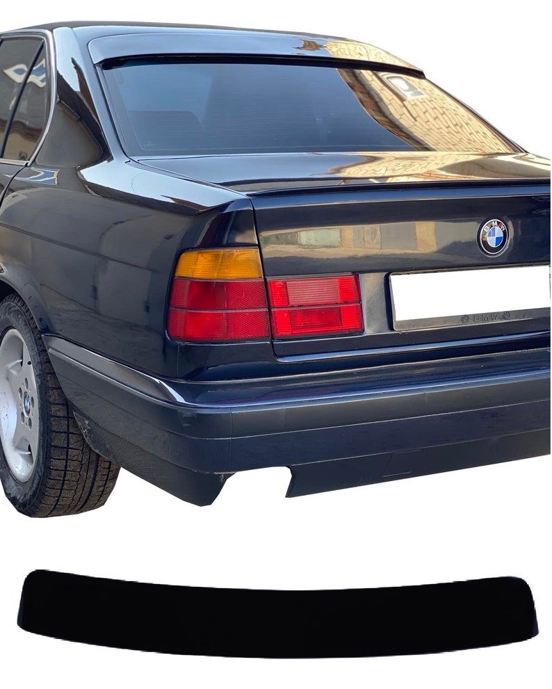 BMW E34 Spoiler Lip 520 525 530 540 M5 Type Rear Roof Spoiler Wing Bmw ...