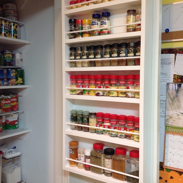 Wall Spice Rack - Etsy