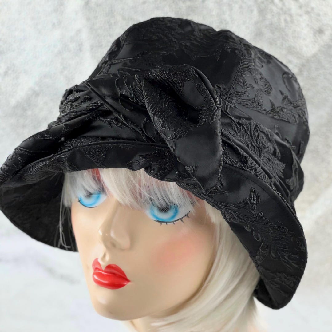 1920s Brocade Cloche Hat: Flapper Style Gatsby Era Hat - Etsy
