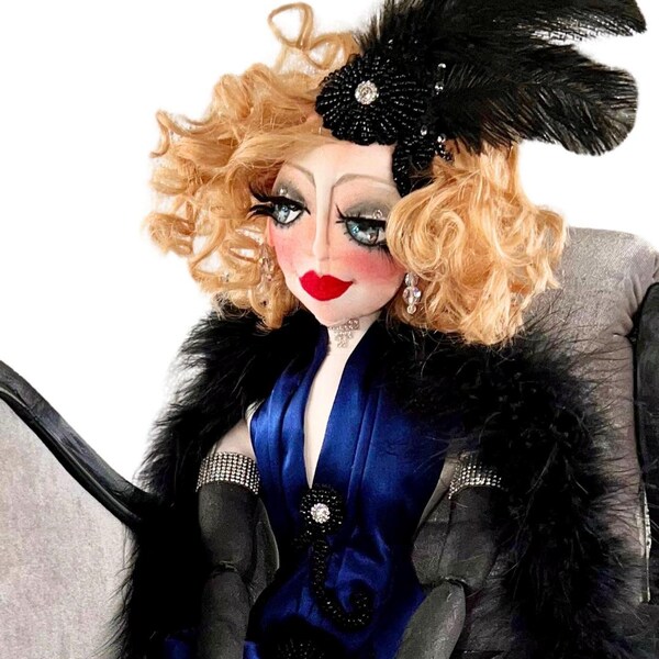 Flapper Doll - Etsy