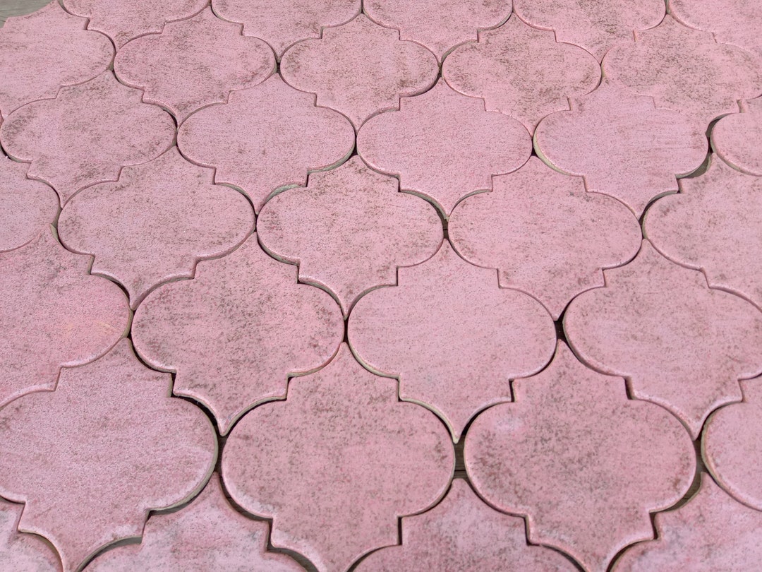 Pink Moroccan Tiles - Etsy