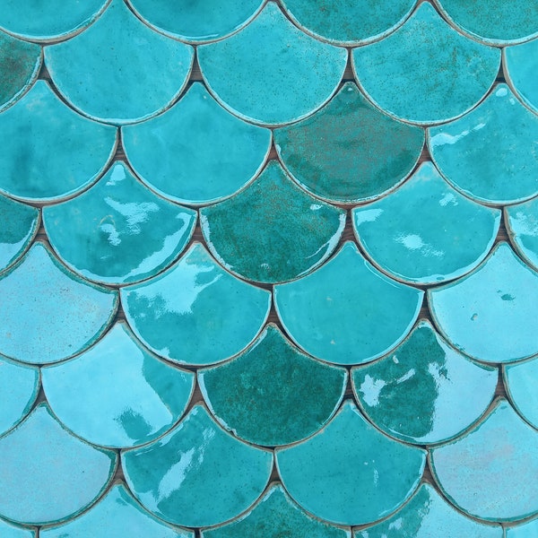 Fish Scale Tile - Etsy