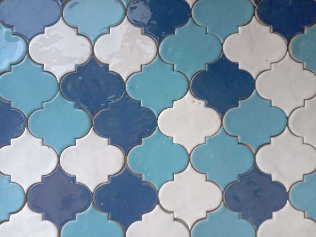 Moroccan Clover Tiles - Etsy