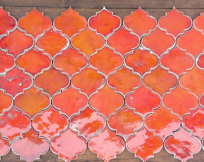 Arabesque Tile Set 52 Pieces - Etsy