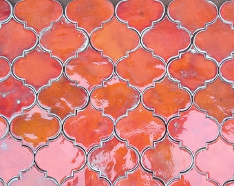 CAS SAMPLE SET Moroccan Tiles, Casablanca, Oriental, Red Ceramic Tiles ...
