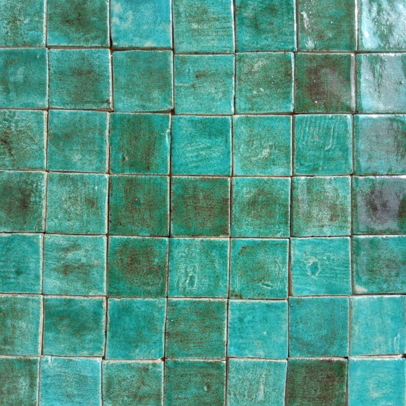 Turquoise Tiles - Etsy