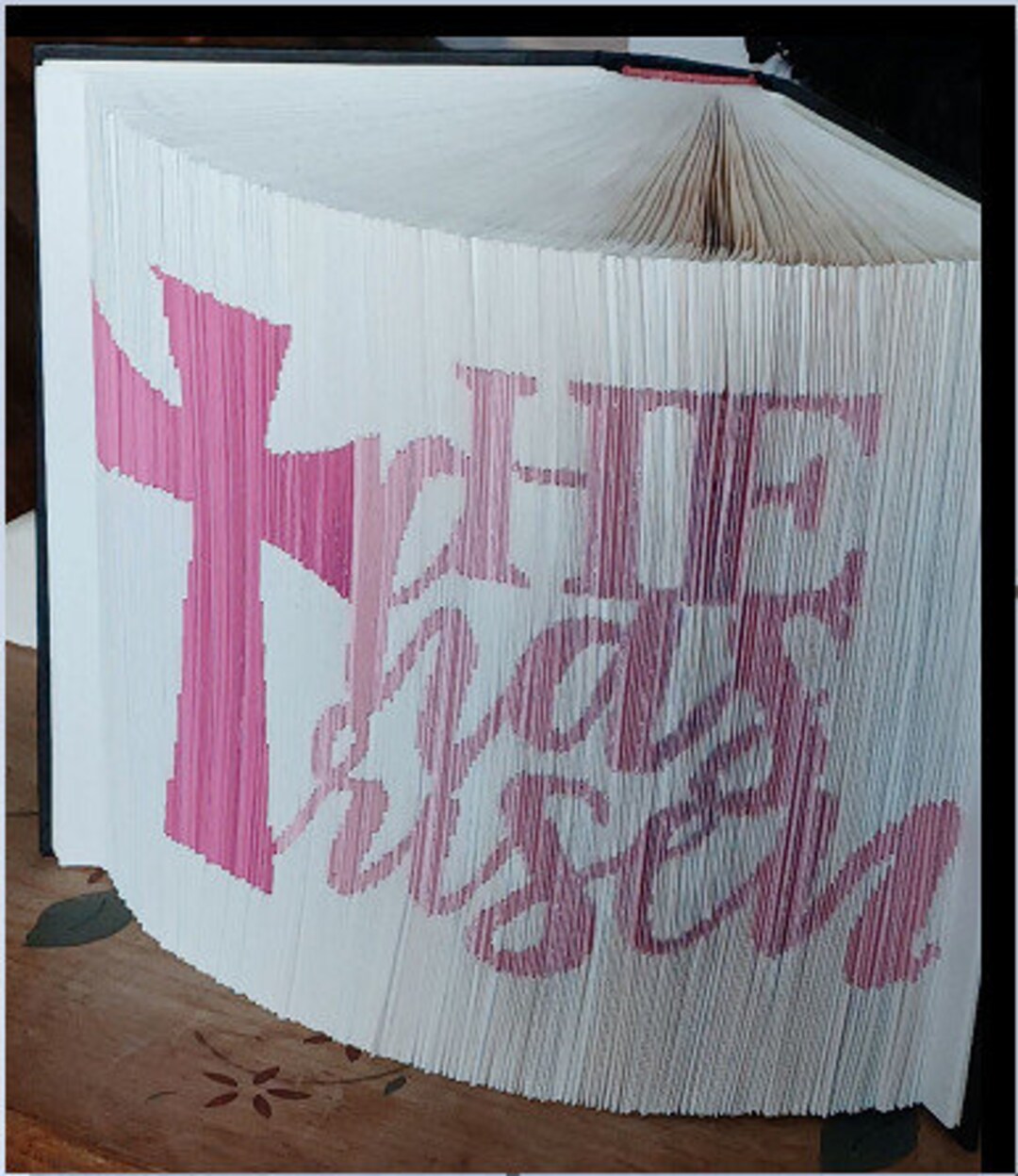 He Has Risen Easter Book Folding Pattern; Easter, Christ Jesus ...
