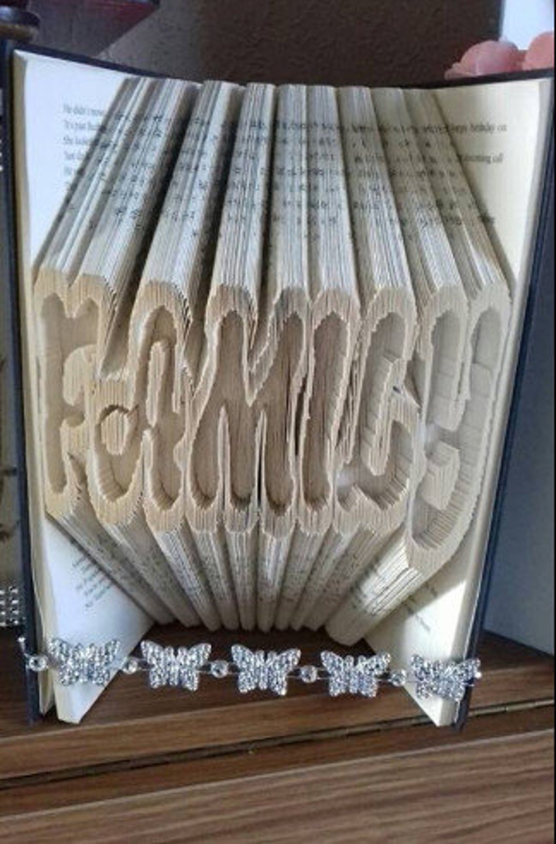 Family Book Folding Pattern - Etsy