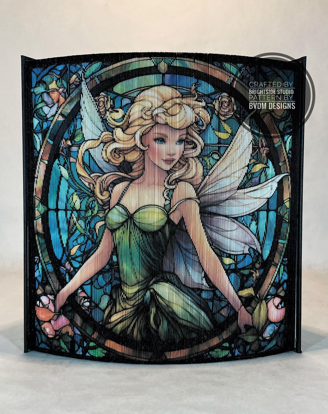 Peter Pan Wendy 2 Photo Strip Pattern, Fore-edge Book Art, Birthday ...