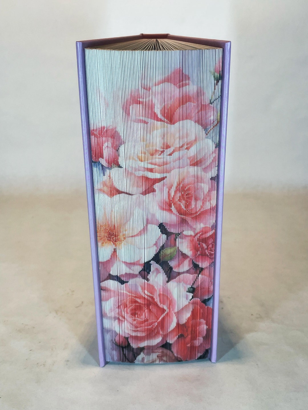 Dreamy Flowers 7 Narrow Photo Strip Pattern, Fore-edge Book Art, Thank ...