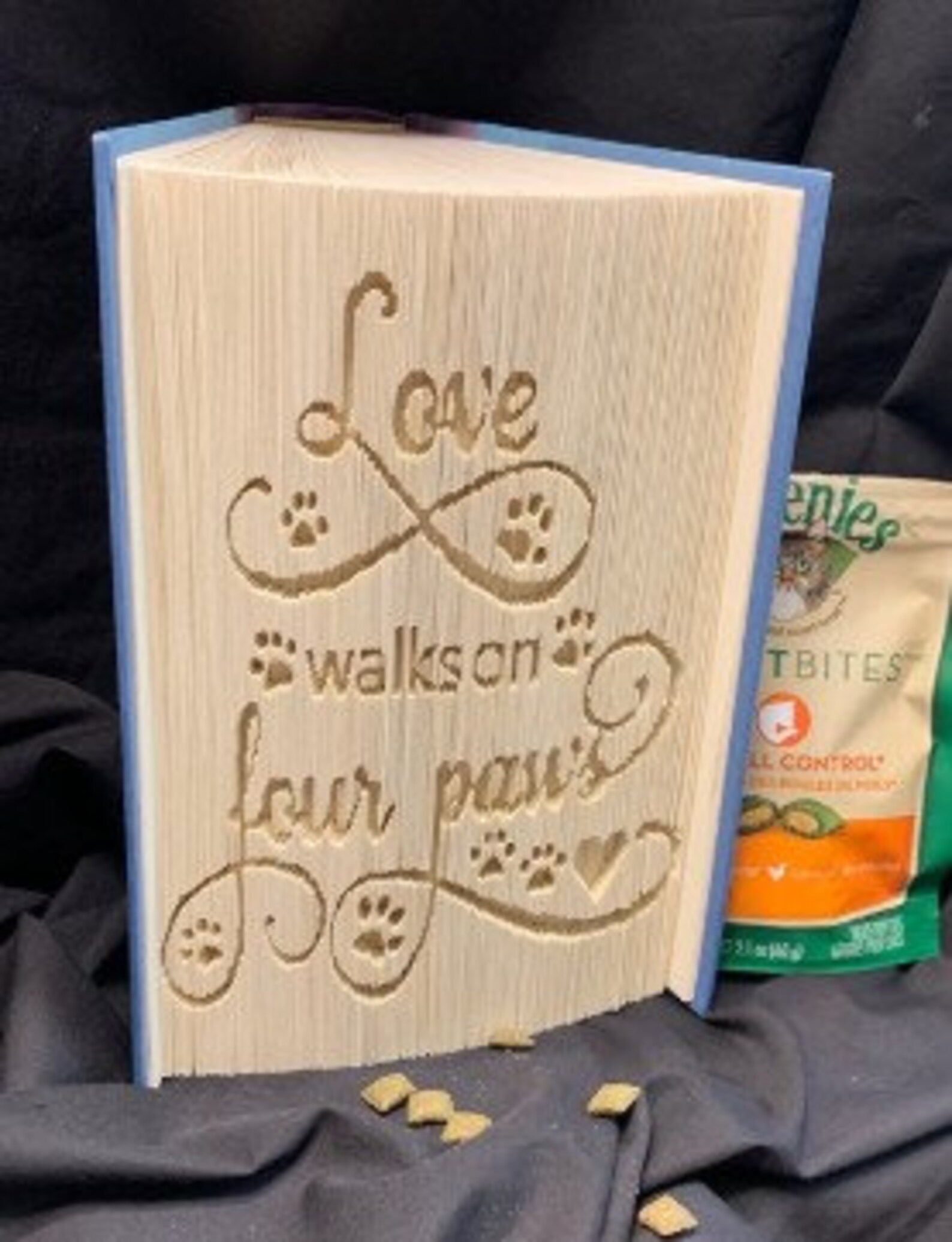 Love Walks on 4 Paws Book Folding Pattern - Etsy