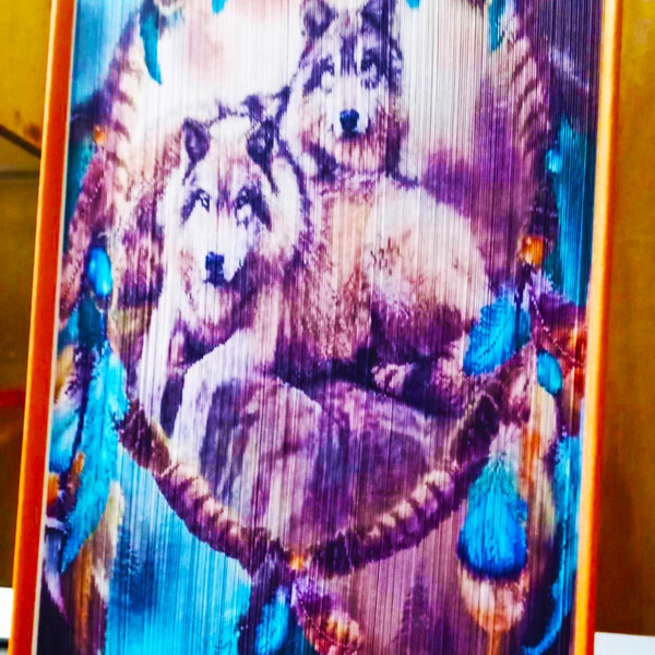 Wolf Strip Pattern - Etsy