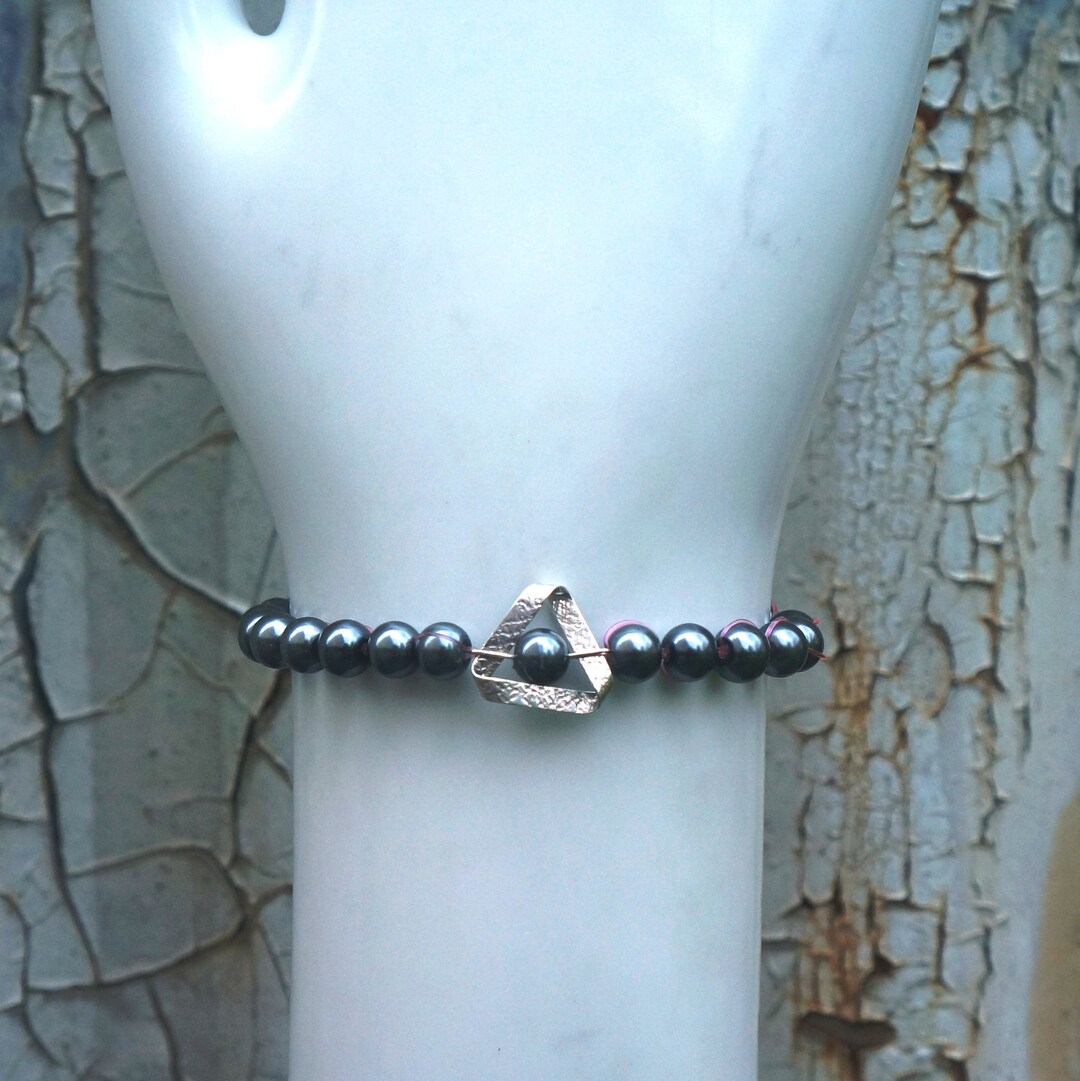 Möbius Bracelet Elastic, Swarovski Beads - Etsy