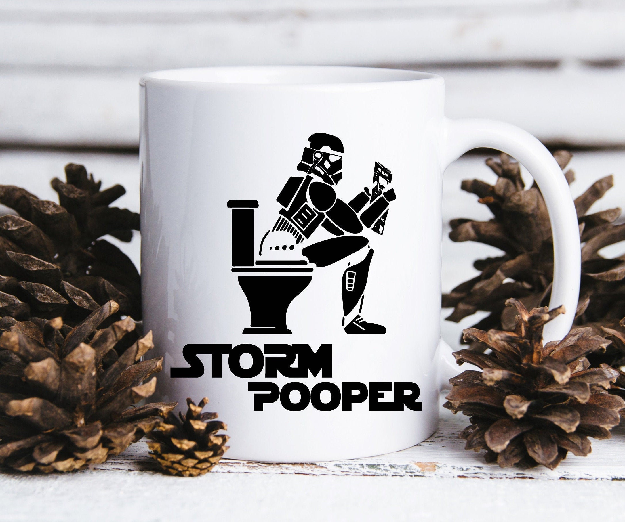 Storm Pooper Star Wars Parody Funny Coffee Mug Gift | Etsy