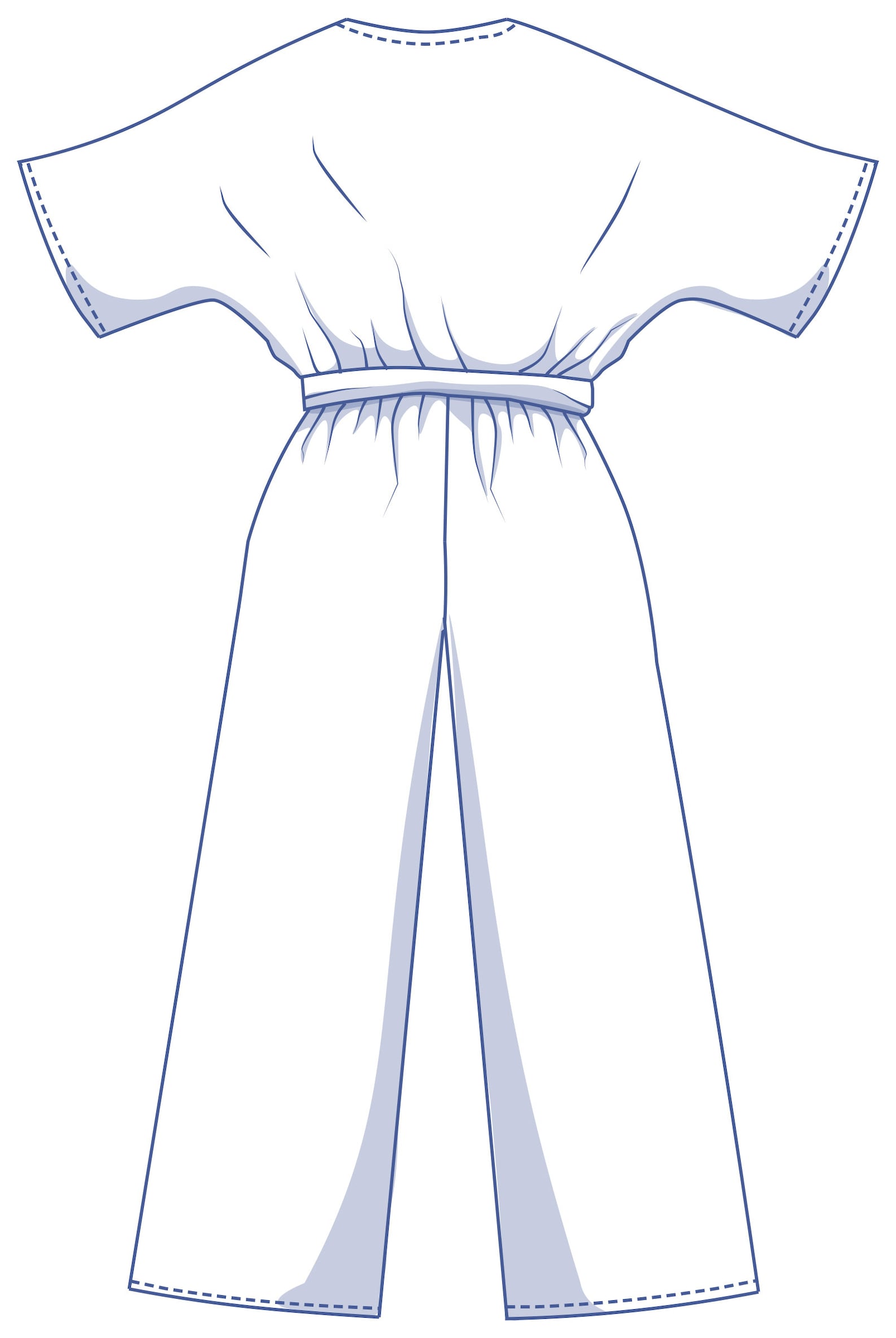 Sewing Pattern Riva Jumpsuit Fibre Mood - Etsy
