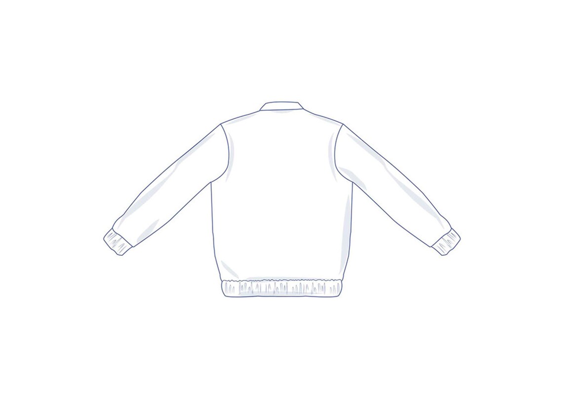 Sean Bomber Jacket Sewing Pattern - Etsy