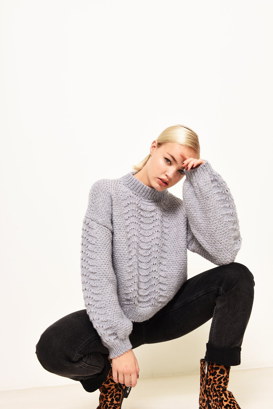 Lila Sweater Knitting Pattern - Etsy