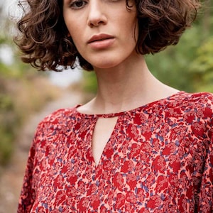 Sewing Pattern Josephine Dress Fibre Mood - Etsy