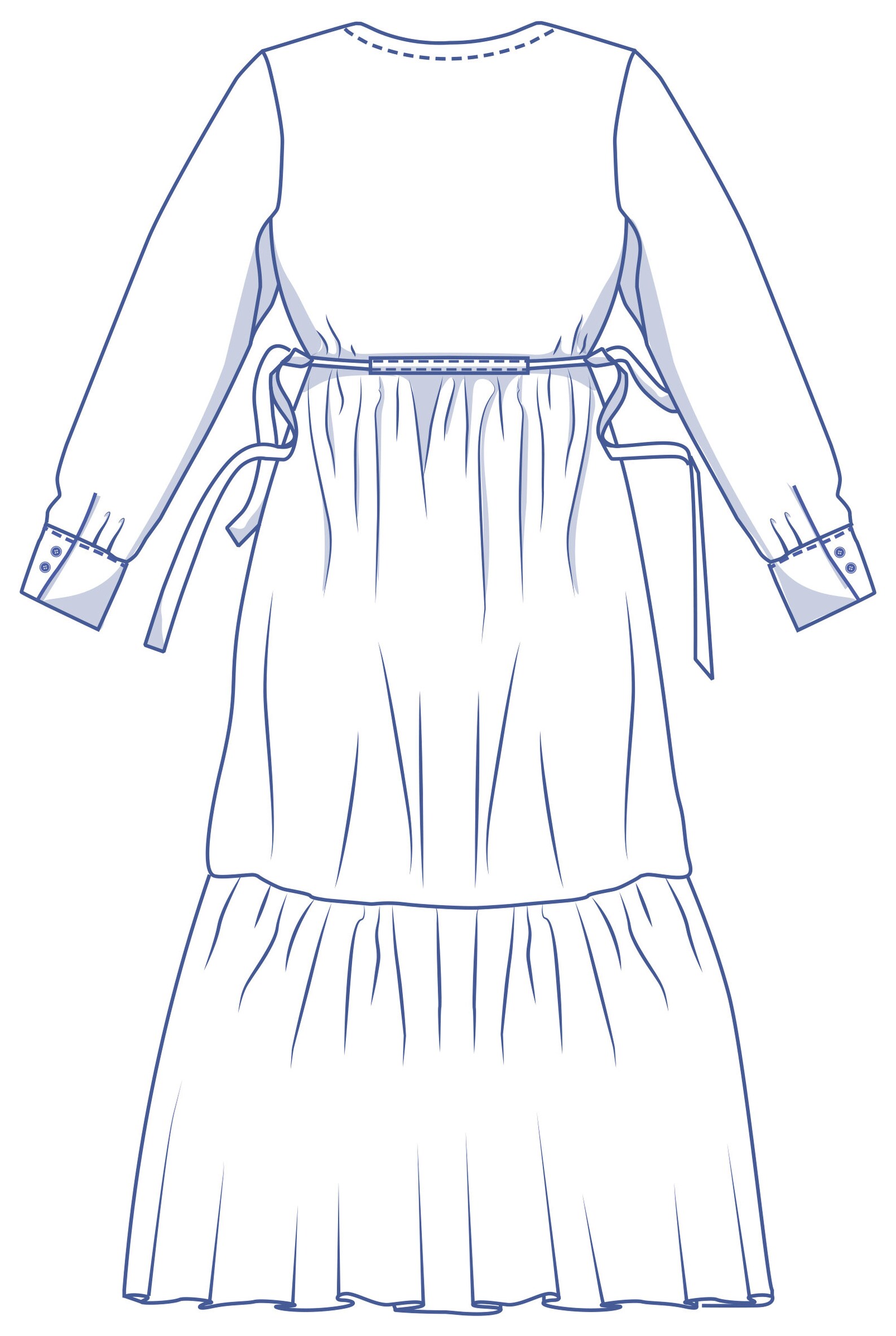 Pola Dress Pattern - Etsy