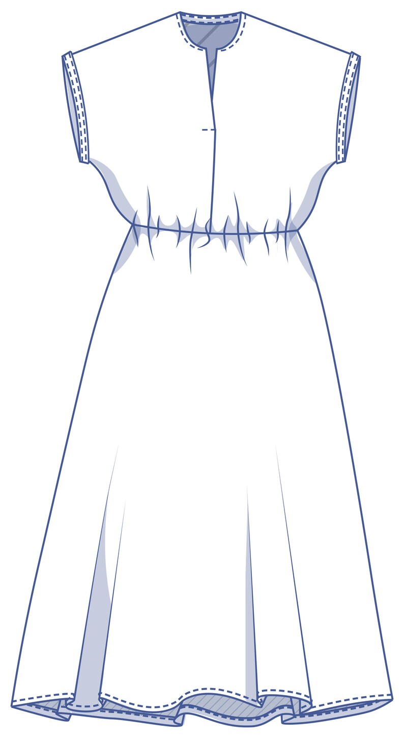 Taylor Dress Pattern - Etsy
