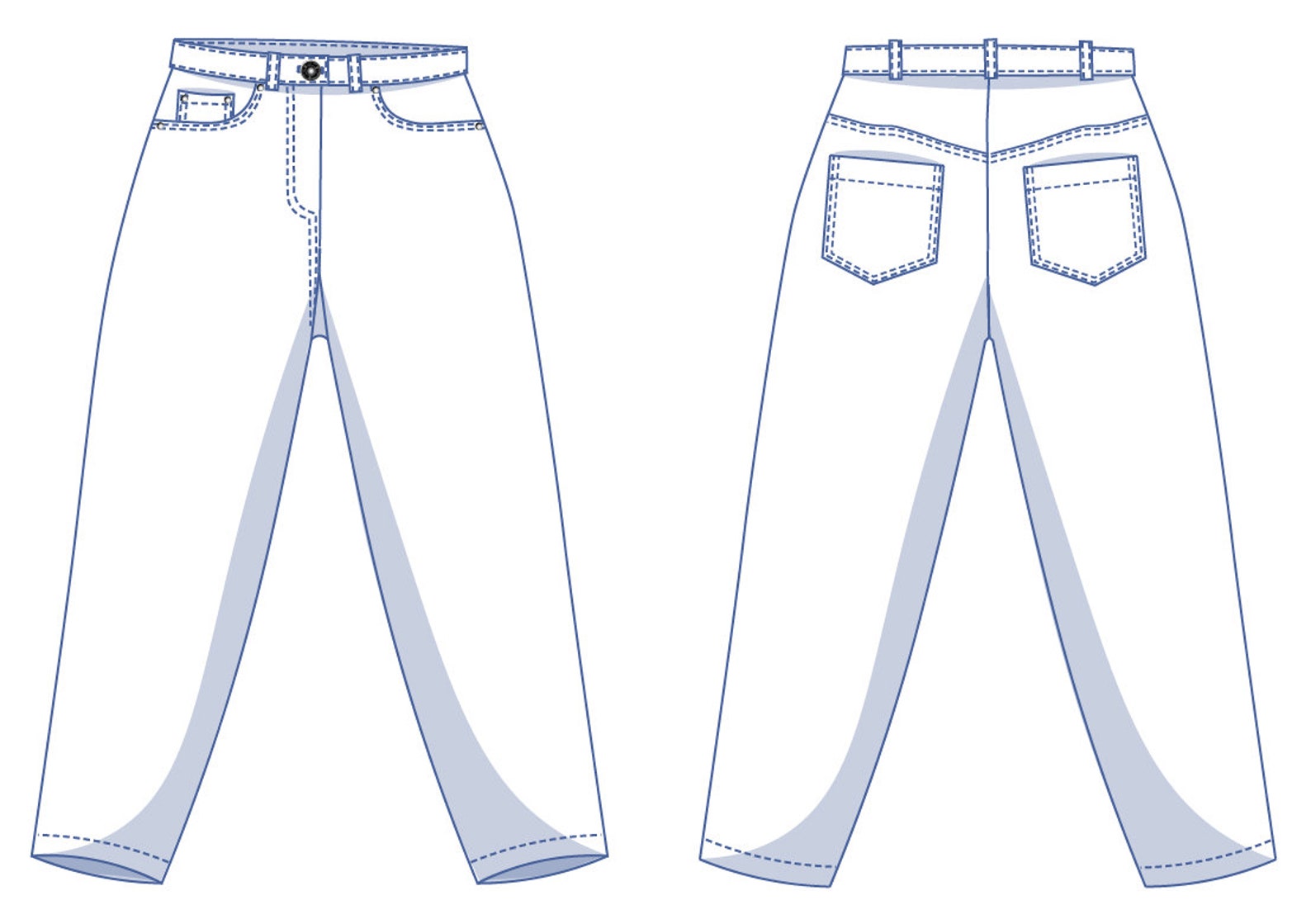 Sewing Pattern Ebony Trousers Fibre Mood | Etsy