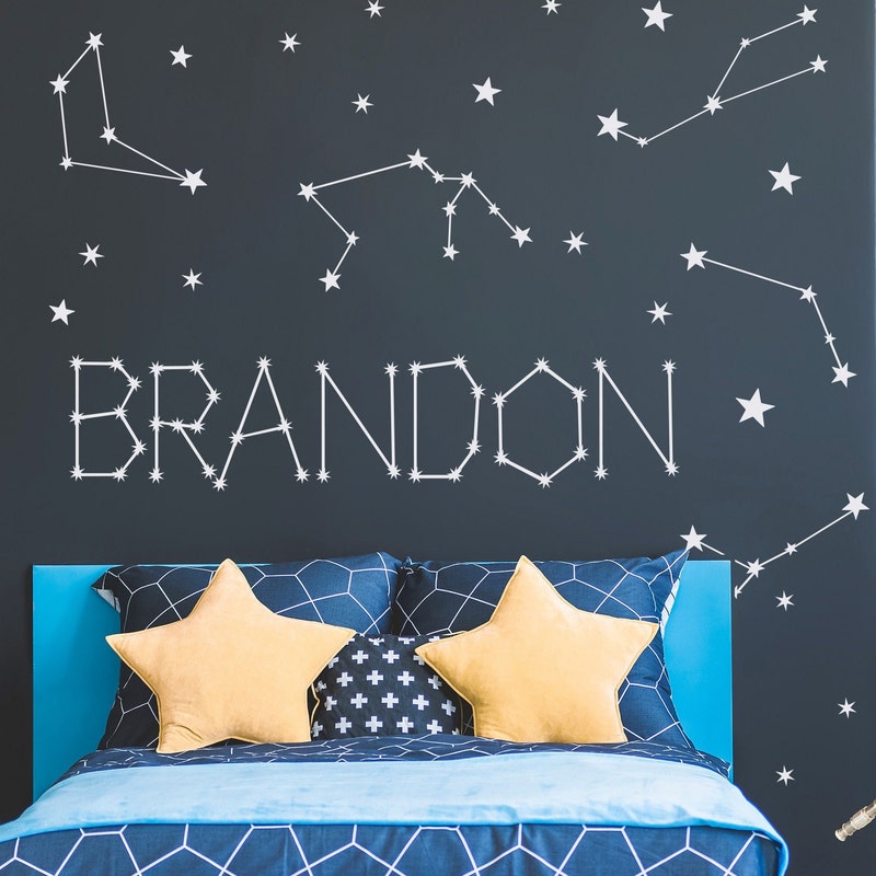 Constellation Wall Decal - Etsy