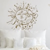 Full Moon Wall Decal Large Moon Wall Sticker Moon Wall Art Kids Bedroom ...