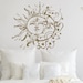 Full Moon Wall Decal Large Moon Wall Sticker Moon Wall Art Kids Bedroom ...