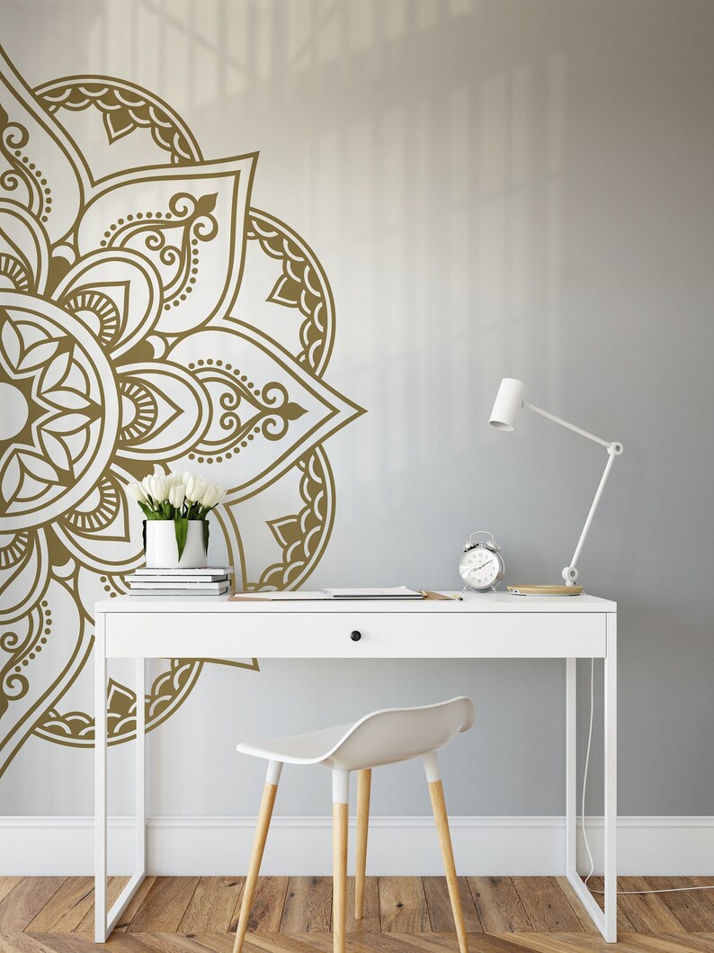 Large Mandala Wall Sticker Spheres Wall Decal Mandala in - Etsy