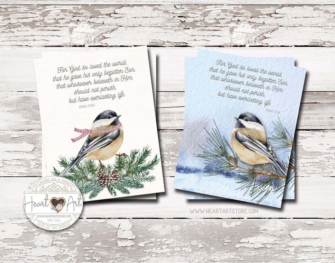 Christmas 8 Cards and Envelopes - Encouraging and Inspiring - Bible ...