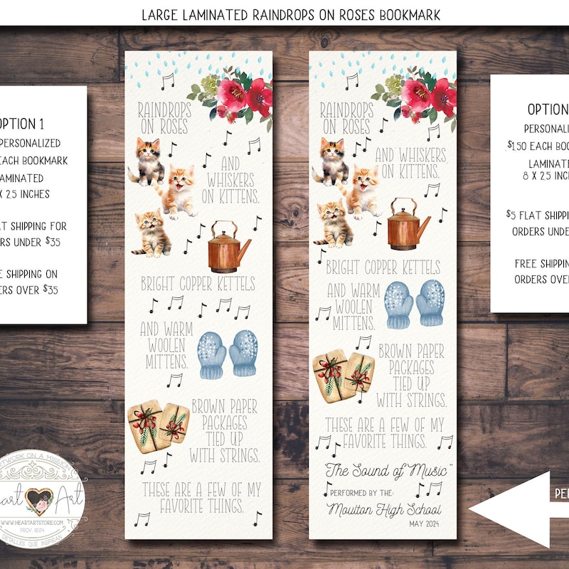 Music Bookmark - Etsy