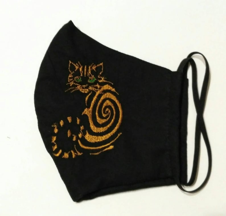 Warriors Cats Mask Firestar Cat Face Mask Silverstream Cat | Etsy