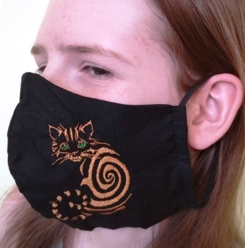 Warriors Cats Mask Firestar Cat Face Mask Silverstream Cat | Etsy