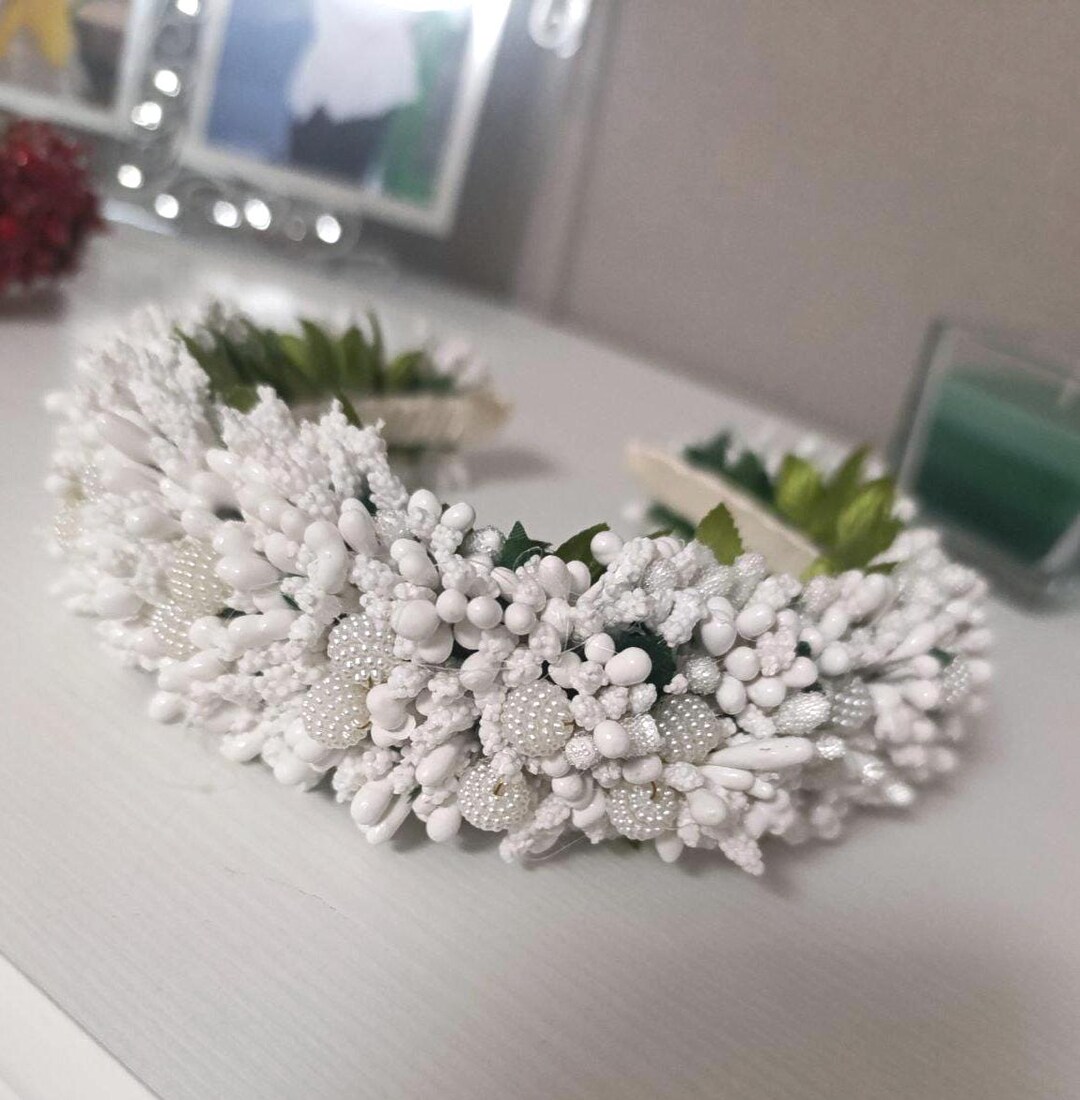 Ukrainian Diadem With Artificial Flowers | Flower Tiara | Flowers for ...